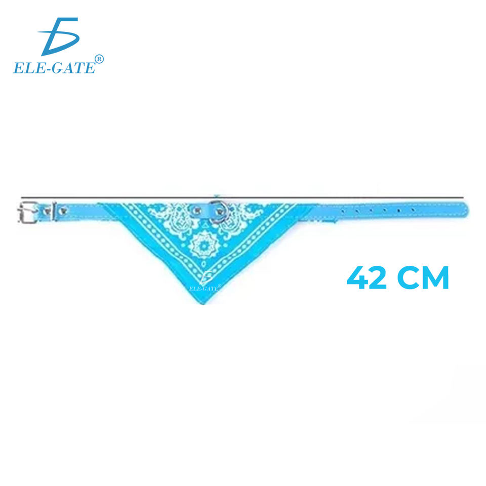 ELEGATE Adjustable Tribal Satin Solid Pet Collar with Buckle Closure ...
