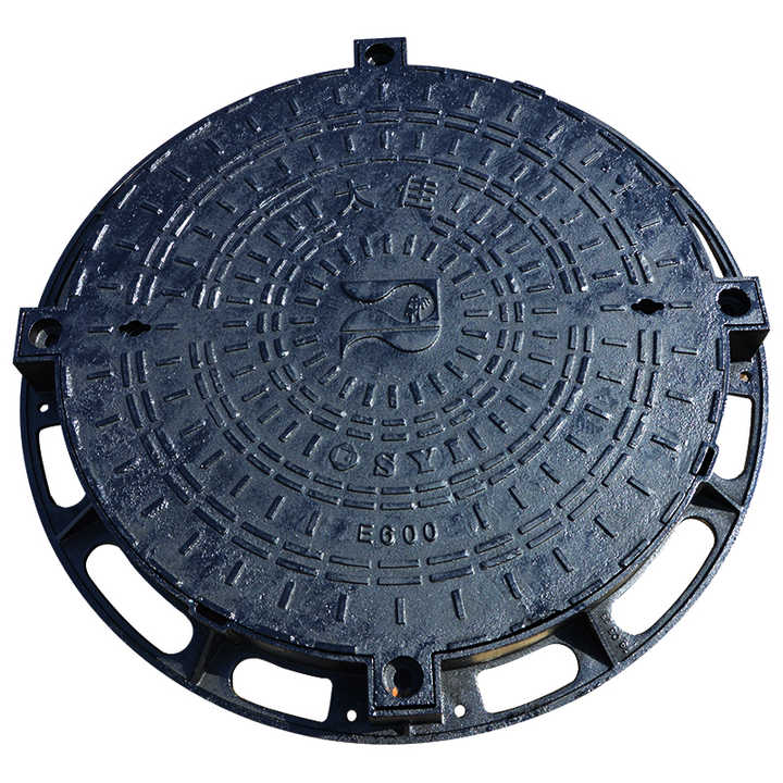 Heavy Duty EN124 Class E600 Ductile Iron Road Manhole Covers