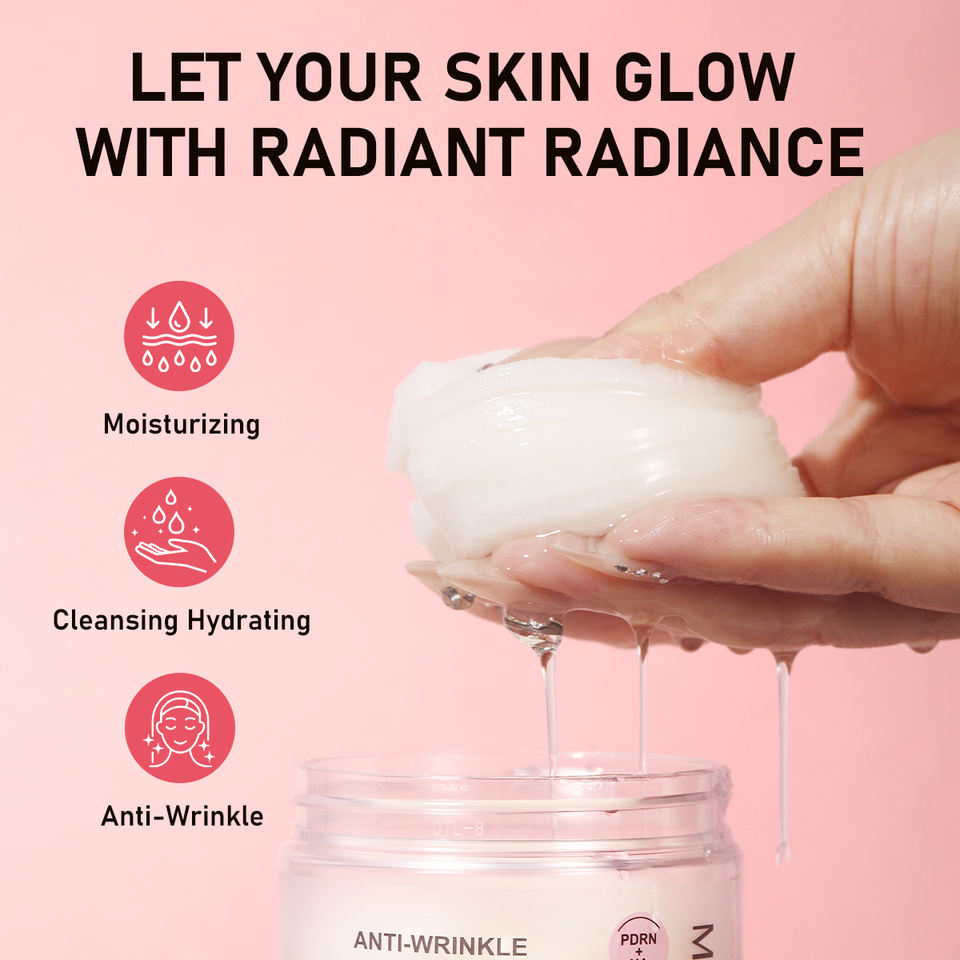 Korean PDRN Salmon Collagen Pad Gentle Brightening Moisturizing ...