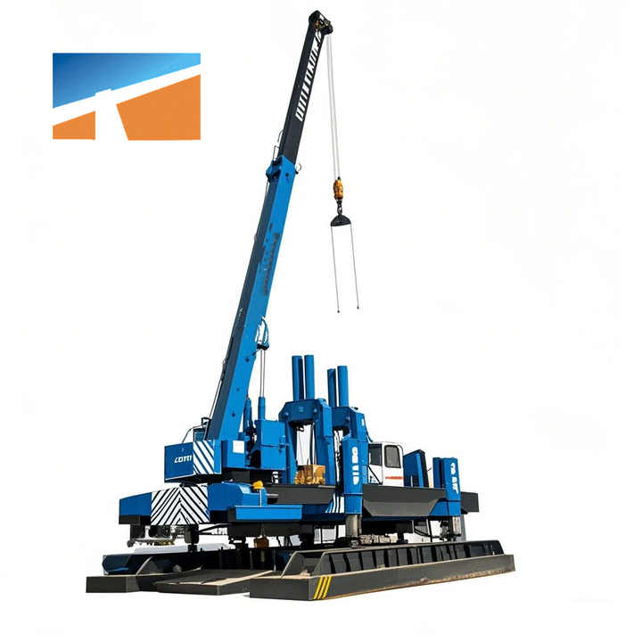 Hydraulic Static Drill Piling Equipment for Port Construction Cutting ...