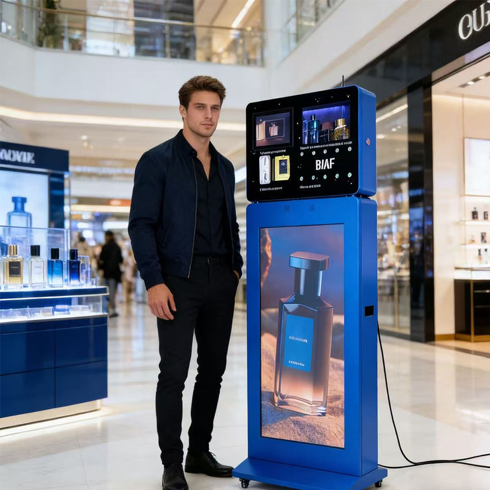 Spain Vertical Perfume Vending Machine, Suitable for Malls with ...