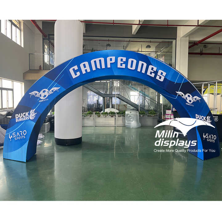 Custom Printed Winners Arch Podium - Portable Aluminum Display for ...