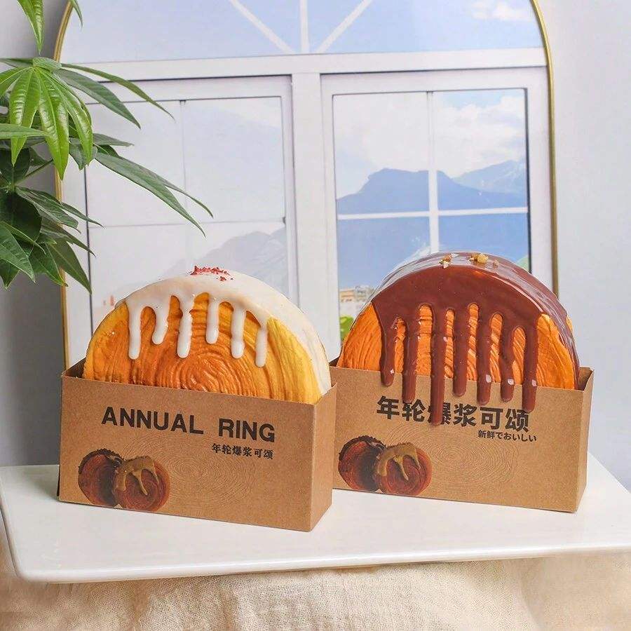 Bursting-with-juice Brioche Packaging Box - Transparent & Durable