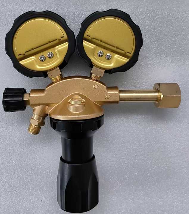 GCE Type High Pressure Argon Gas Regulator 300Bar Brass Inlet for TIG ...