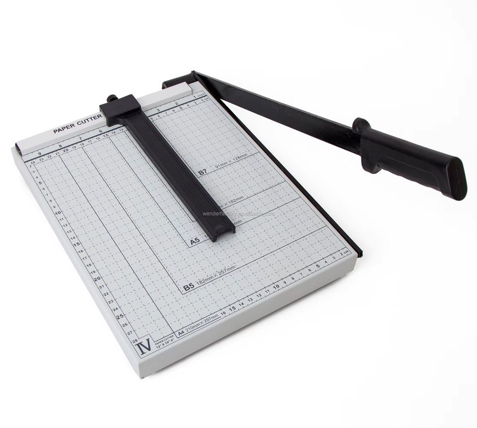 829-A4 Manual Guillotine Paper Cutter - Heavy Duty & Precise