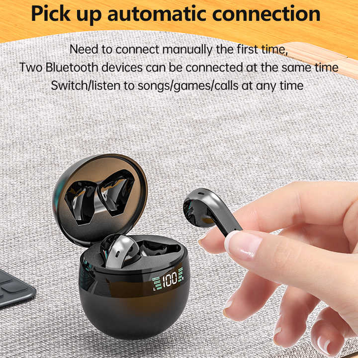 DX-27 OEM Accept LOGO Bluetooth V5.5 Earphone TWS Gaming Earbuds No ...