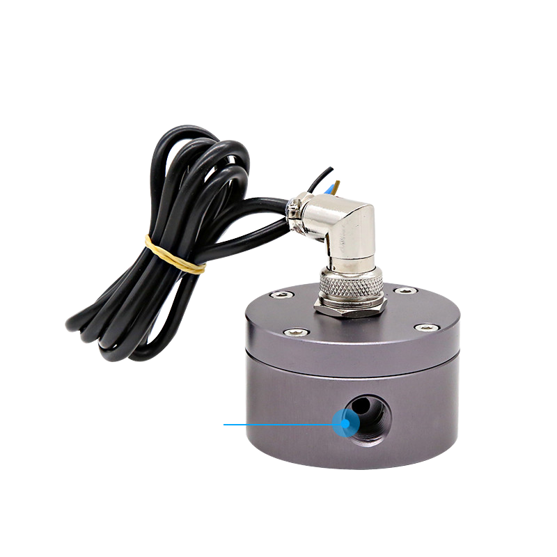Signal Pulse Output Oval Gear Flow Meter Water Sensor Counter 30-300L/H ...