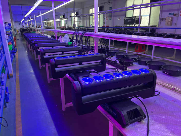 7x30W 4IN1 Continue Rotation LED Pixel Bar MagicBlade Moving Bar ...
