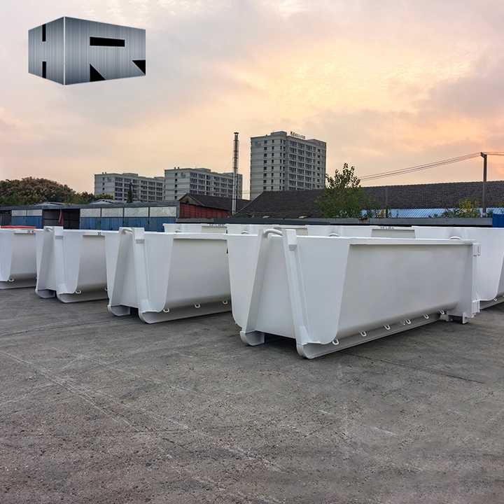 New Waste Management Heavy-Duty Stackable Steel Hook Lift Waste ...