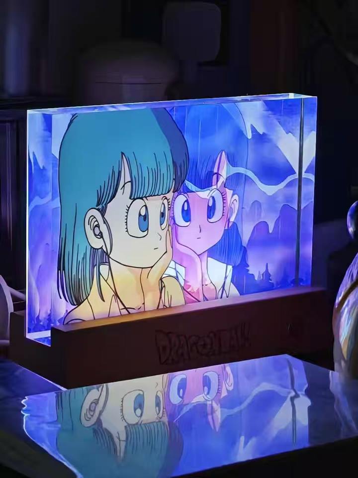 Wholesale A+ Grade Transparent Dragon Z Balls Acrylic Card Display ...