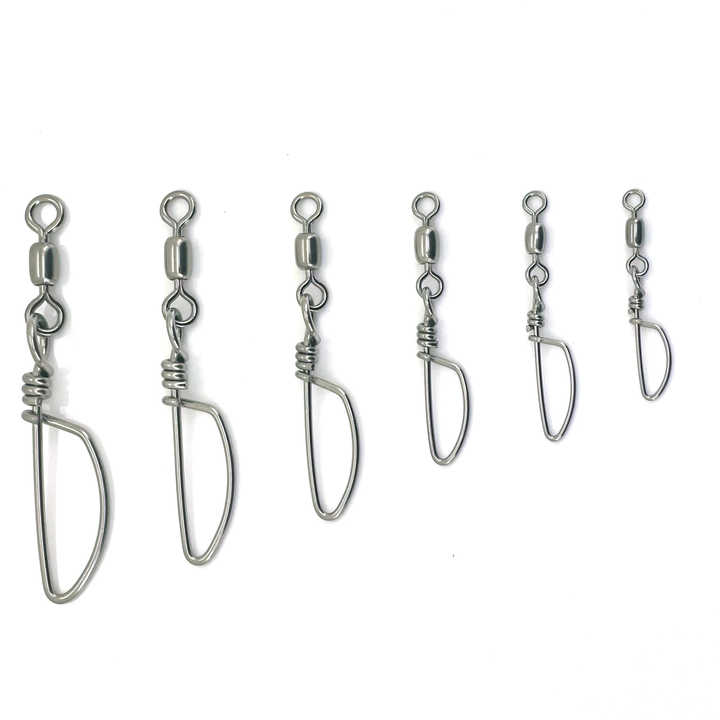 SS USA Swivel With Snap Stainless Steel Swivel Fishing Swivels| Alibaba.com