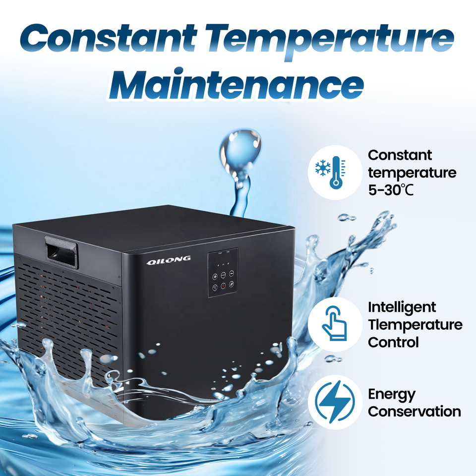 Hot Sale Custom Logo 1/3hp Cold Plunge Tub Water Chiller for Bath Home ...