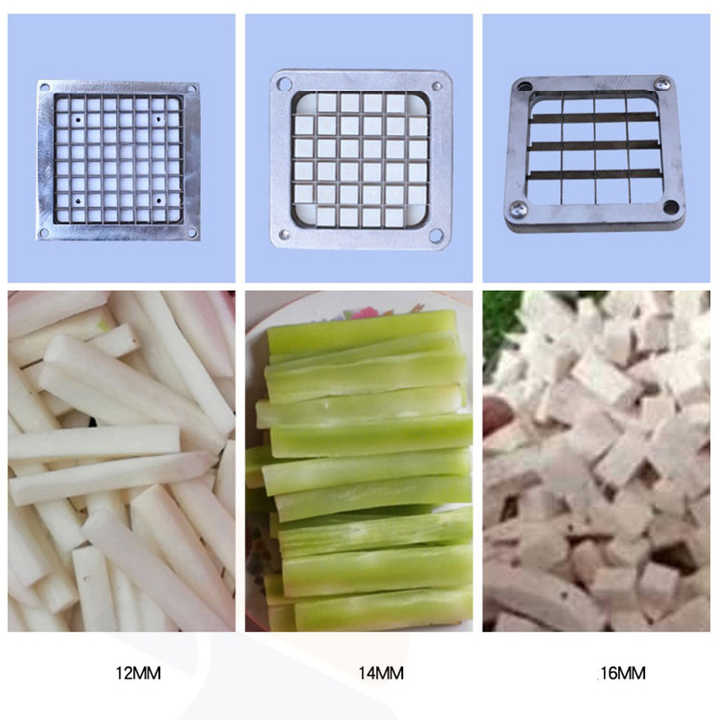 Stainless Steel Potato Chip Stick Cutter Slicer Machine Professional ...