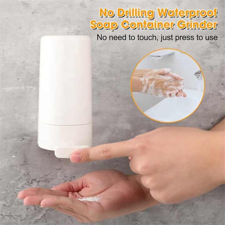 Solid Wall Manual Soap Grinder Dispenser Hand Wash Top Picks Made of ...