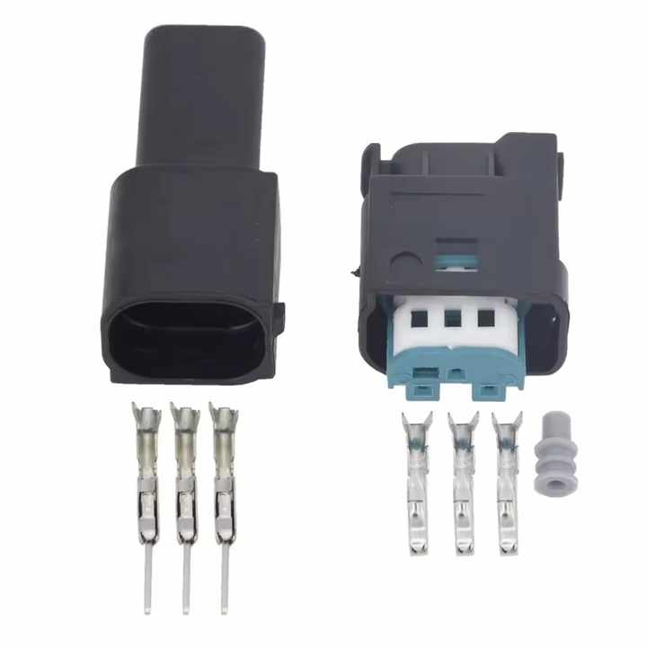 VH3.96 3 Pin 0.6mm Connectors Wiring Terminals A Set of:Clamping+Plug+Terminals DJ7031-0.6-11/21 ...