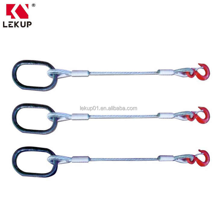 4 Legs Cable Lifting Sling Four Legs Wire Rope Sling Multi Legs ...