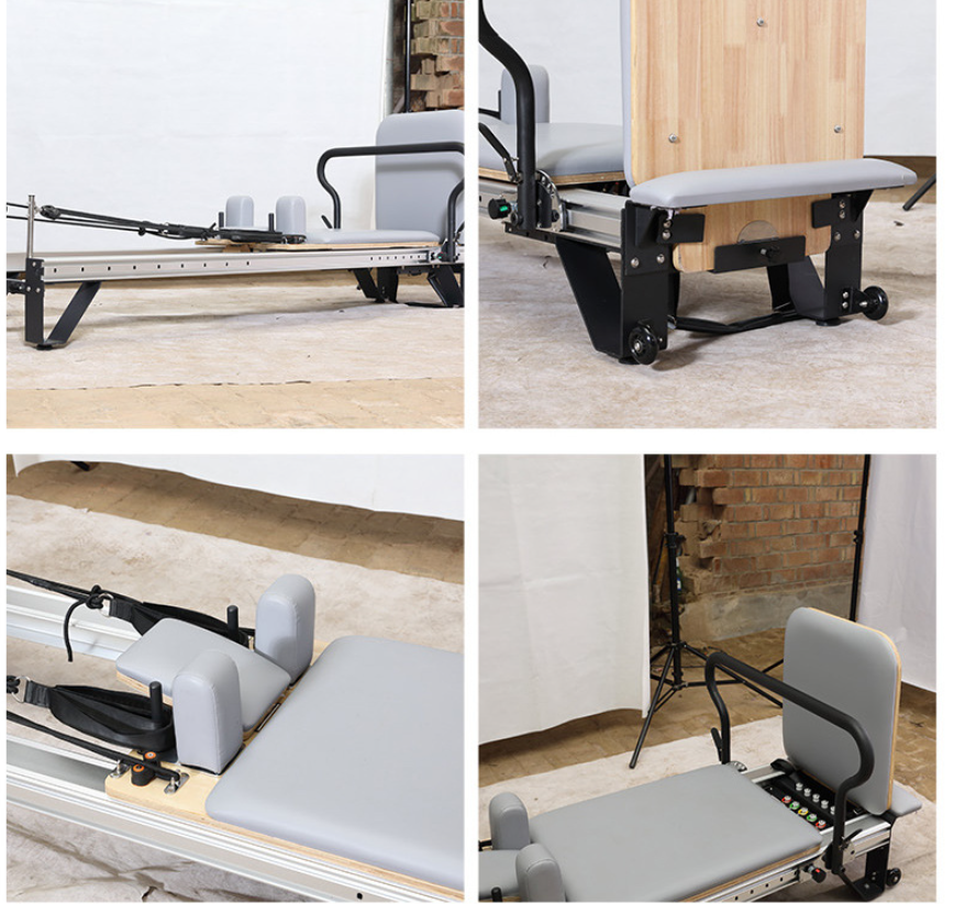metal Aluminum Pilates Reformer Bed