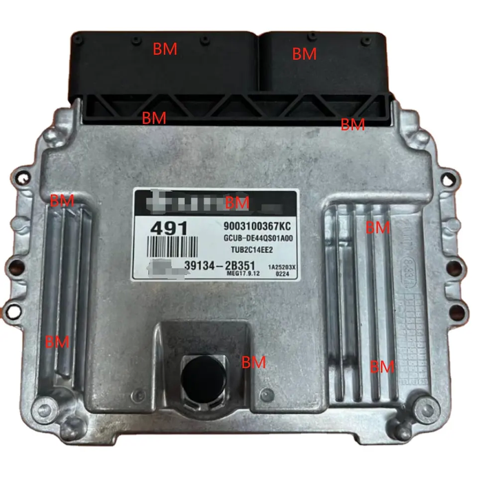 Car Engine ECU for Hyundai KIA 491 Rio 1.4cc 2013 Computer Control Unit ...