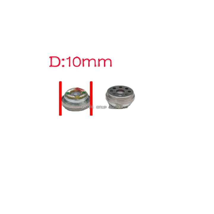 Earphone Accessories 10mm Dynamic Membrane Speaker for Earbuds