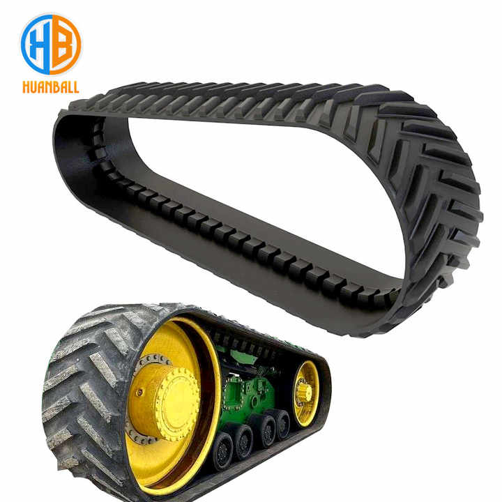 Heavy Duty Tractor Rubber Track for John Deere 9rt 9430t 9530t 9630t ...