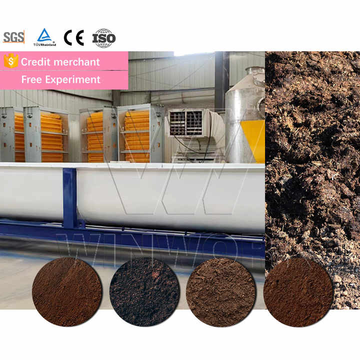 WINWORK Automatic Potting Soil & Fertilizer Production Mixer Organic ...