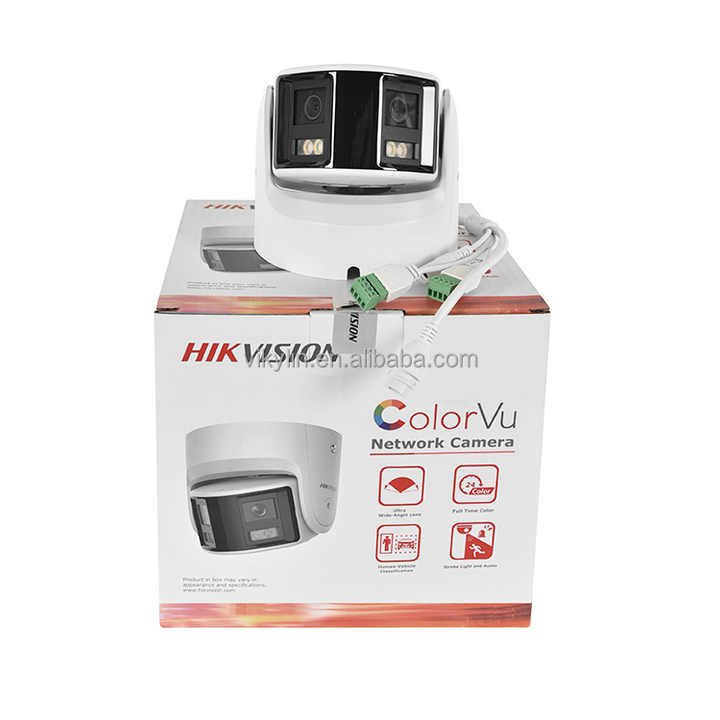 DS-2CD2347G2P-LSU/SL Hik Dual Lens 180 Degree View 4MP Colorvu IP Camera