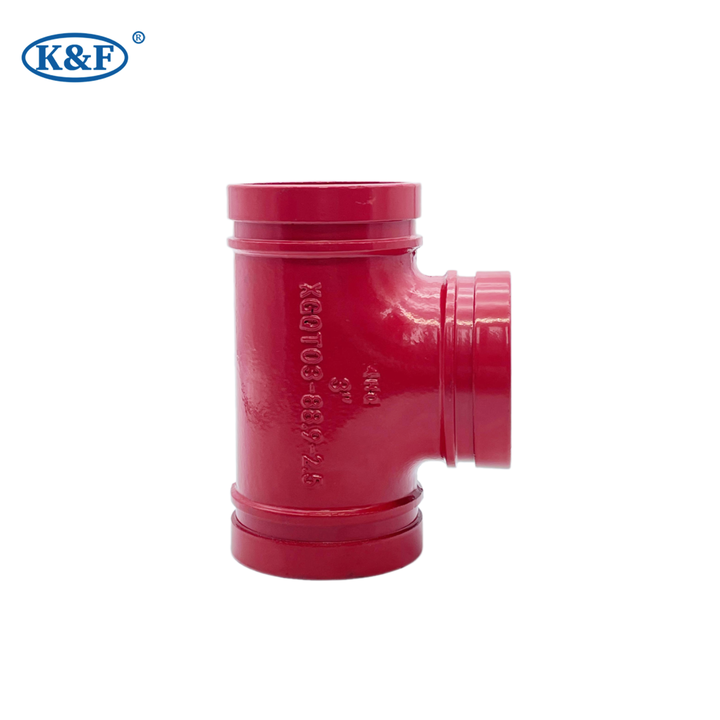 UL Certified Kanaifu FM Ductile Iron Molding Fittings Zinc Plated Surface Treatment NPT/ BSP for ...