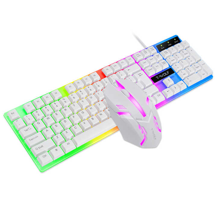 Hot Selling G21b Professionals Led Wired Gaming Keyboard and Mouse ...