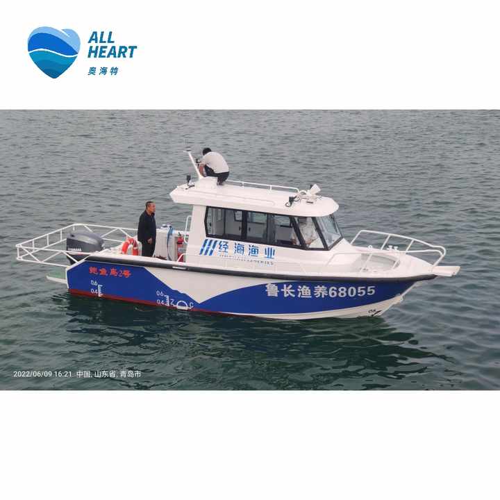 Allheart 8m Aluminium Patrol Boat - High Speed & Durability