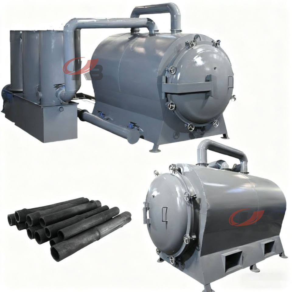 2025 Advanced Smokeless Charcoal Retort Kiln Biochar Stove Airflow ...