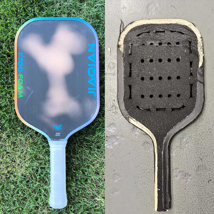 Exclusive Non-delamination Custom Gen4 Pickleball Raw Carbon Fiber 100% ...