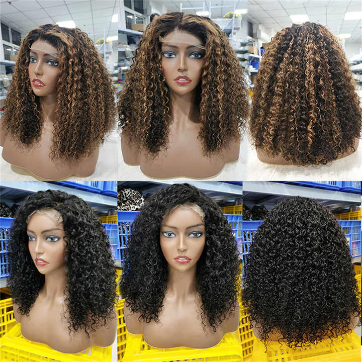 Best Wig Supplier - Cheap Double Drawn Pre Plucked HD Lace Frontal ...
