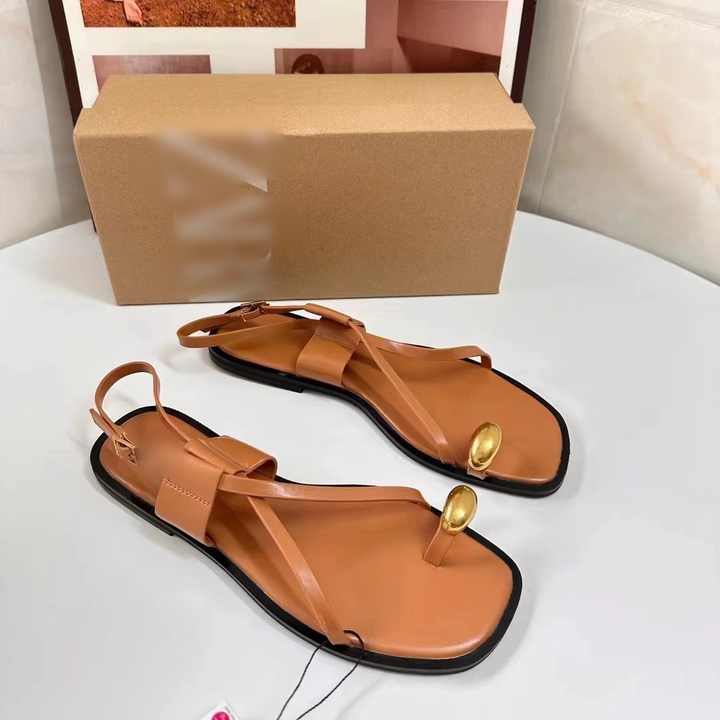 Women'sHotSummerCasual Flat Sandals with Open Toe Black ...