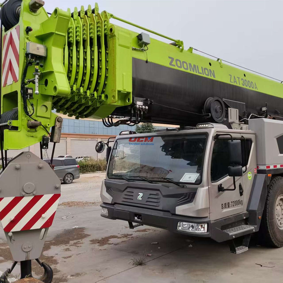 Certified Used All Terrain Crane ZTC3000 300ton Mobile Crane Truck ...