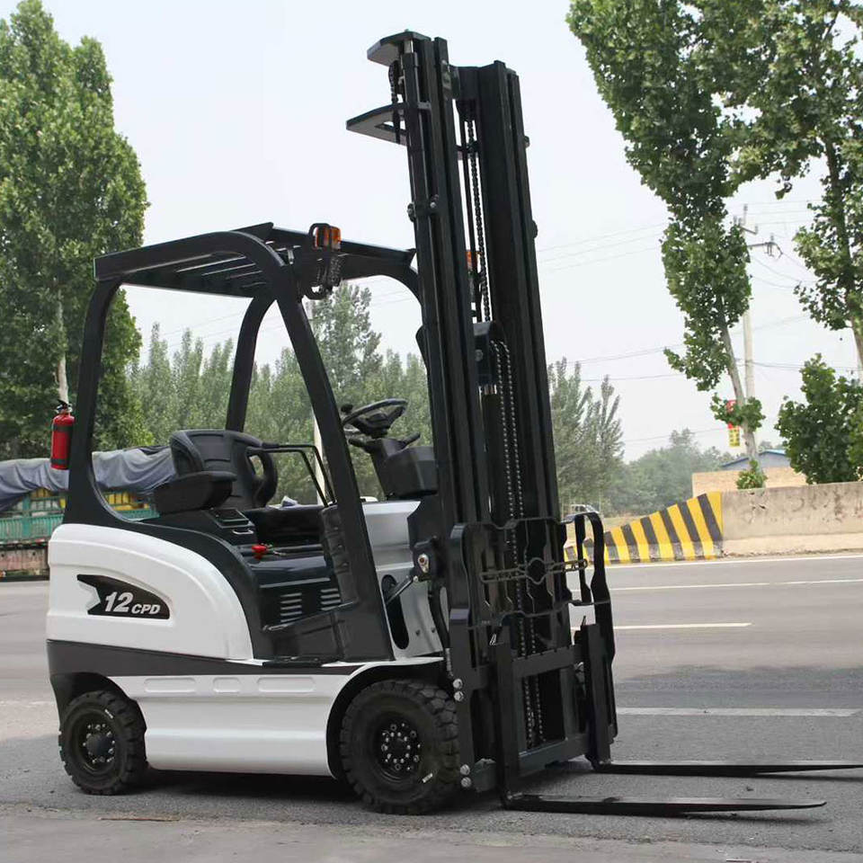 China Supplier Mini Forklift Truck 1.5t Offroad Forklift Standing ...