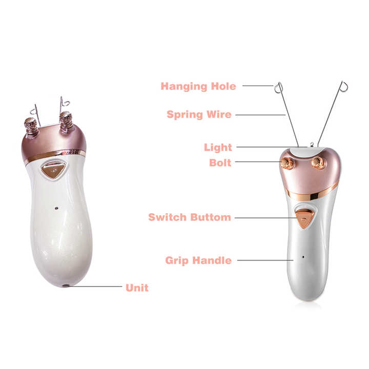Moehair Automatic Threader Machine Epilator for Women
