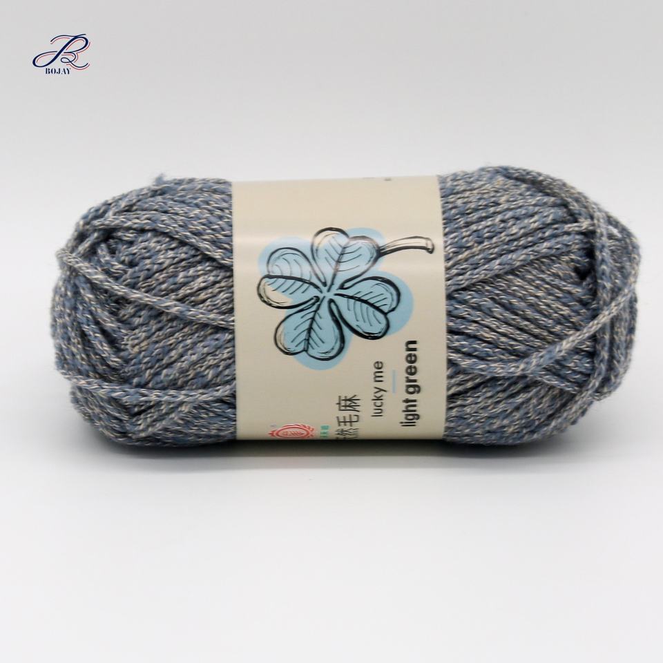 Bojay Crochet Ribbon Tube Yarn - Soft, Versatile, and Durable