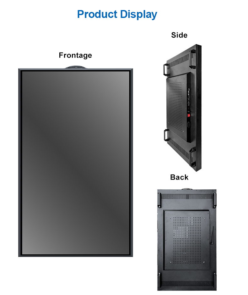 32/43/49/55/65inch lcd high gloss window screen digital poster signage ...