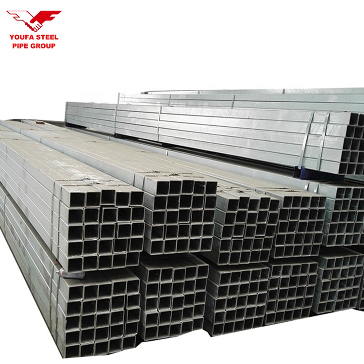 4x4 Galvanized Square Metal Fence Posts - High Quality ERW Steel