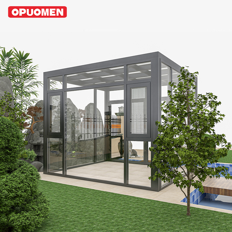 Sunnyjoy Sunroom - Modern Glass Aluminum Sunroom