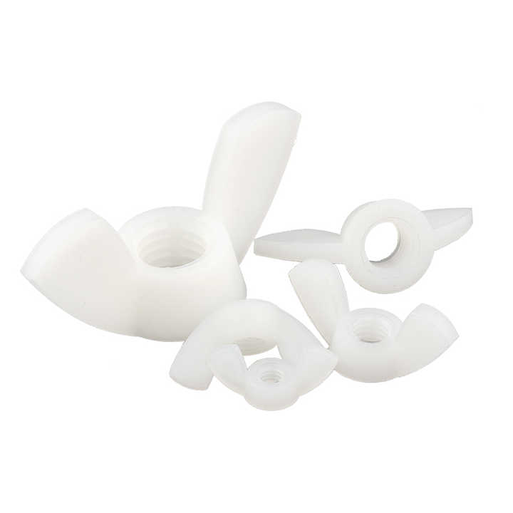 M3 M4 M5 M6 M8 M10 M12 Nylon Wing Nut - Plastic Ingot Nut
