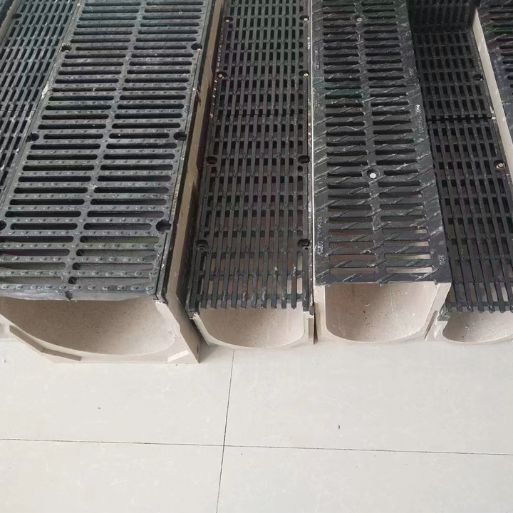 High Load Polymer Concrete Rain Water Gutter Rainwater Linear Drainage ...