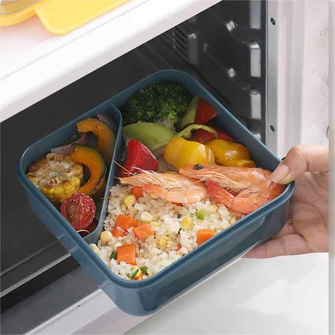 2025 ECO Friendly Portable Camera Bento Box With Cutlery Office Lunch ...
