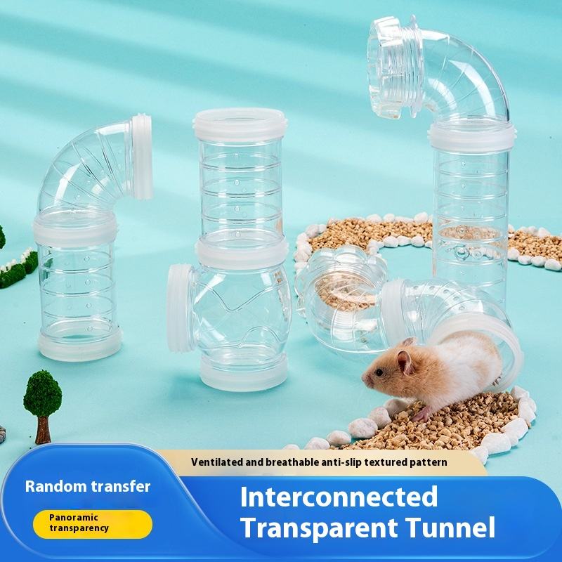 Eco-Friendly Durable Hamster Cage Pipe Fittings Golden Bear External ...