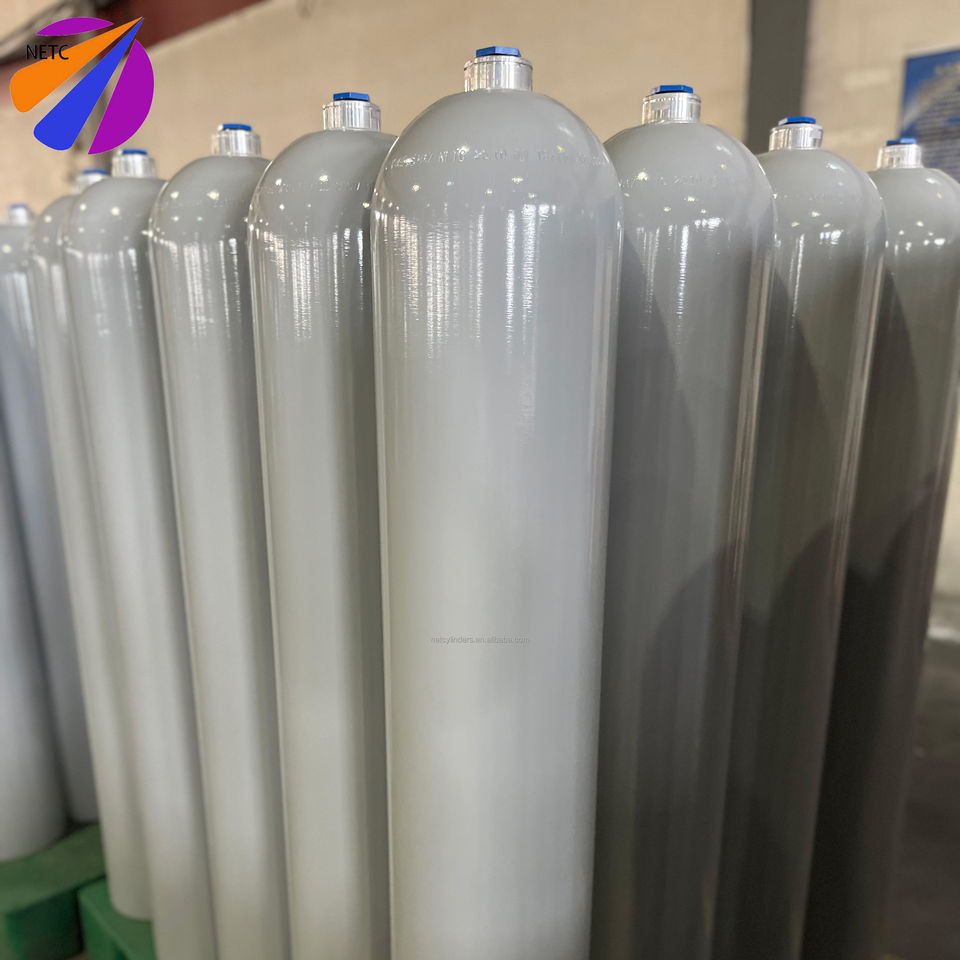 NETC 40L 150Bar Empty Aluminum Cylinders for Specialty & Calibration ...