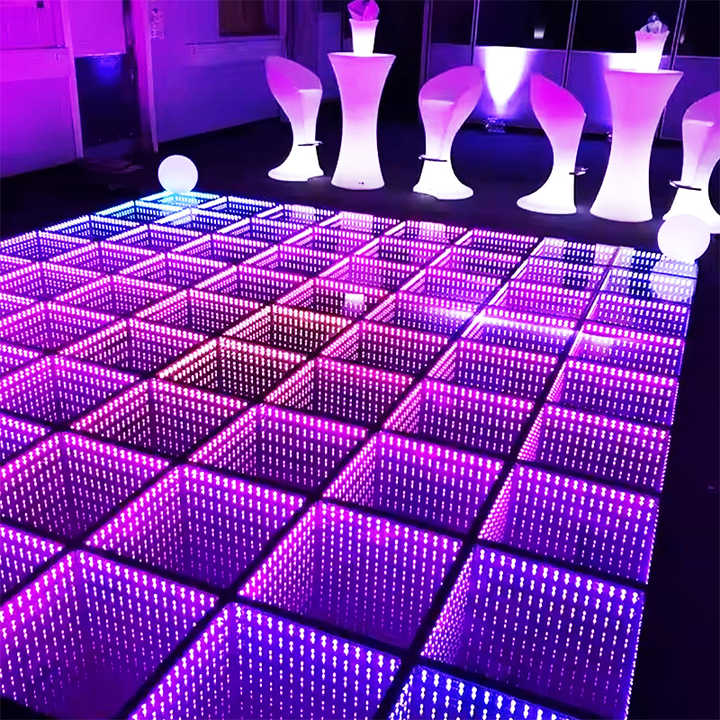 Interactive LED Dance Floor - Perfect for Weddings & Parties