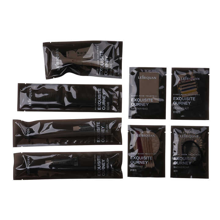 Hotel Supplies - Biodegradable Kraft Package Toiletries