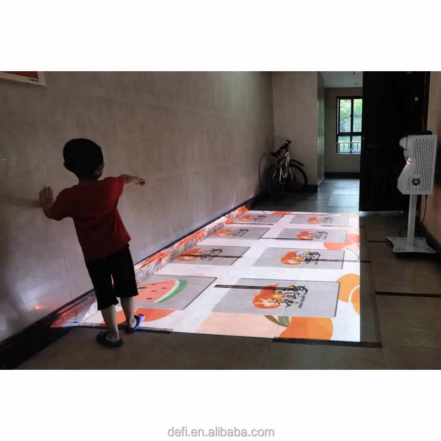 Aio Interactive Floor And Wall System Start And Off Automatically Video ...