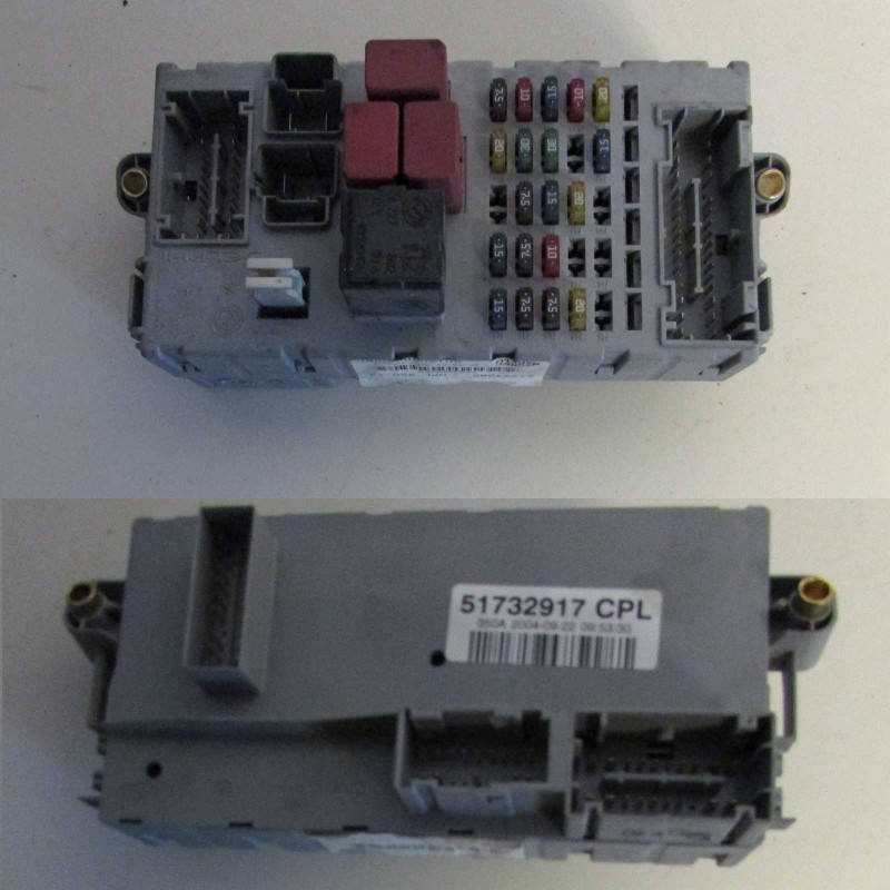 CPL Fiat Idea 2003-2012 Auto Electronics Fuse Box Control Unit Italy ...