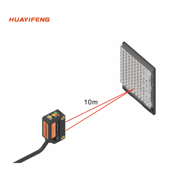 12v-24v 10m Object Detection Laser Distance Sensor Pnp Npn Retro ...